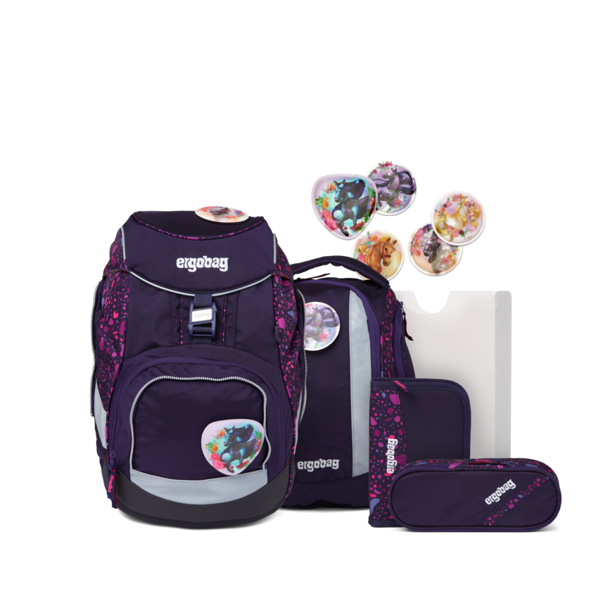 Ergonomic children's backpack Ergobag Pack Set – smartkids.lv